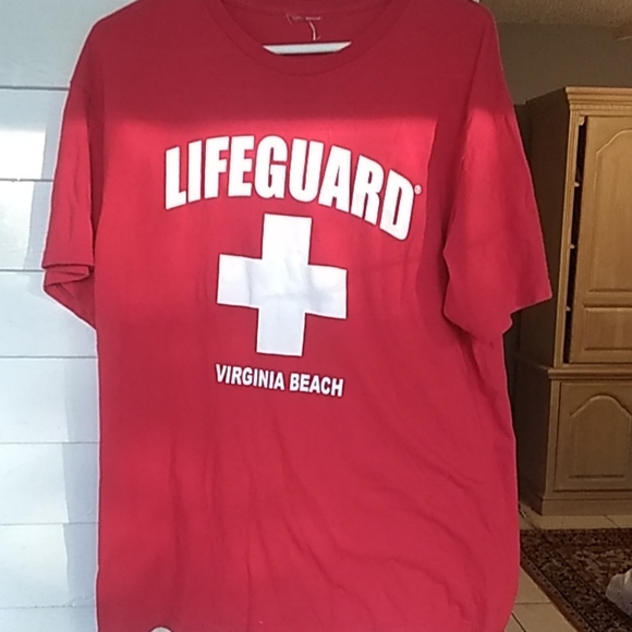 lifeguard | Shirts | Lifeguard Mens Tshirt Virginia Beach | Poshmark